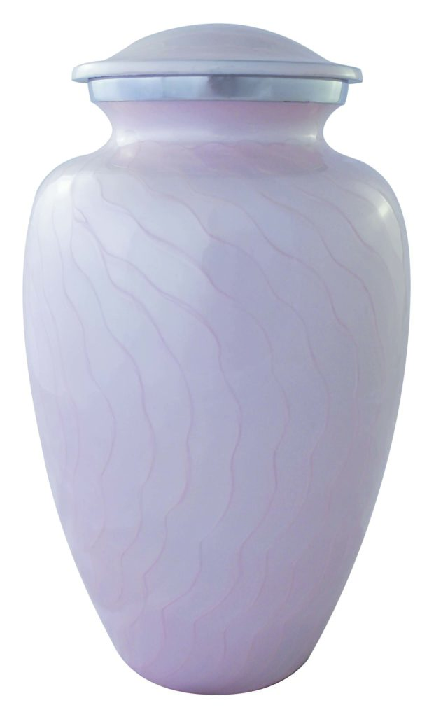 URNE FUNÉRAIRE PERLE ROSE - PFG – Genève - POMPES FUNEBRES GENEVE